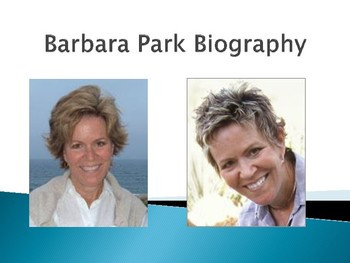 Barbara Park Biography - Amped Up Learning