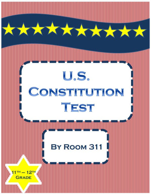 U.S. Constitution Test - Amped Up Learning