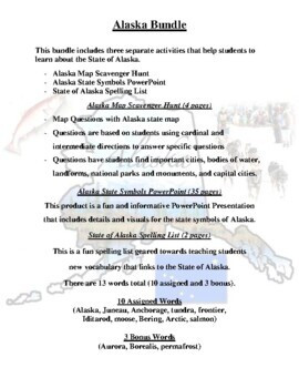 Alaska Lesson Plan Bundle - Amped Up Learning