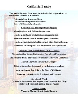 California Lesson Plan Bundle - Amped Up Learning
