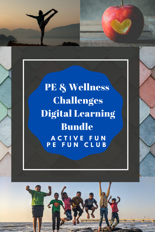 PE & Wellness Challenges BUNDLE- Distance Learning - Amped Up Learning