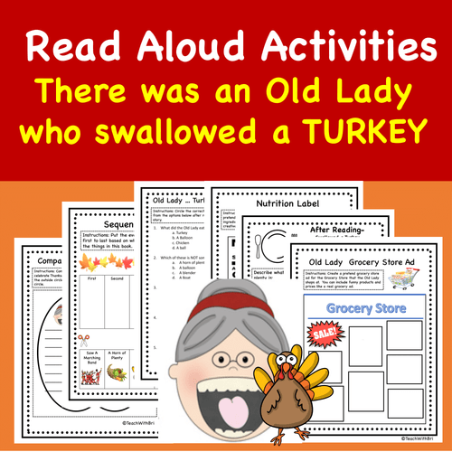 Virtual Read-A-Loud - There Was An Old Lady Who Swallowed a Turkey