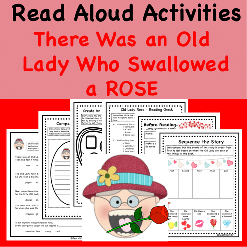 Virtual Read-A-Loud - There Was A old Lady Who Swallowed a Rose