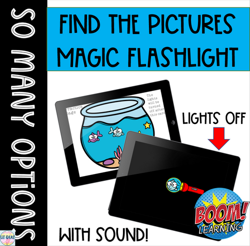 Find the Pictures with the magic flashlight - Amped Up Learning