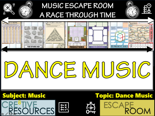 Dance Music - Escape Room - Amped Up Learning