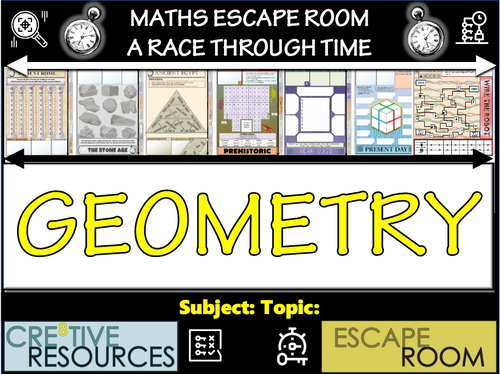 Geometry Math Escape Room - Amped Up Learning