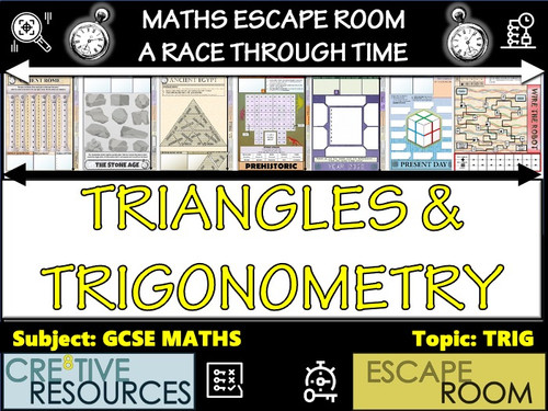 Trigonometry Math Escape Room - Amped Up Learning