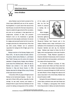 Biography: James Madison