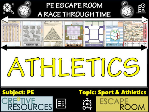 Athletics PE Escape Room - Amped Up Learning
