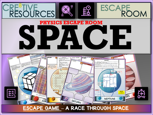 Space and Physics Science Escape Room - Amped Up Learning