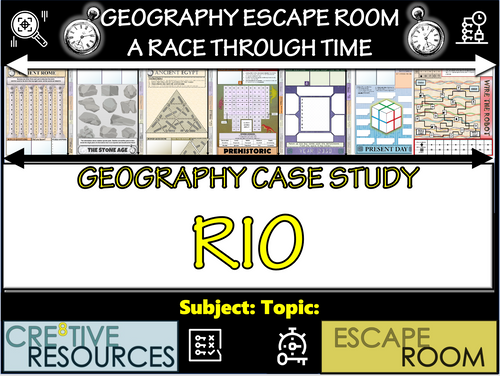 Rio Brazil - Geography Escape Room - Amped Up Learning