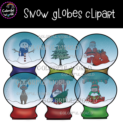 Christmas snowglobes - Amped Up Learning