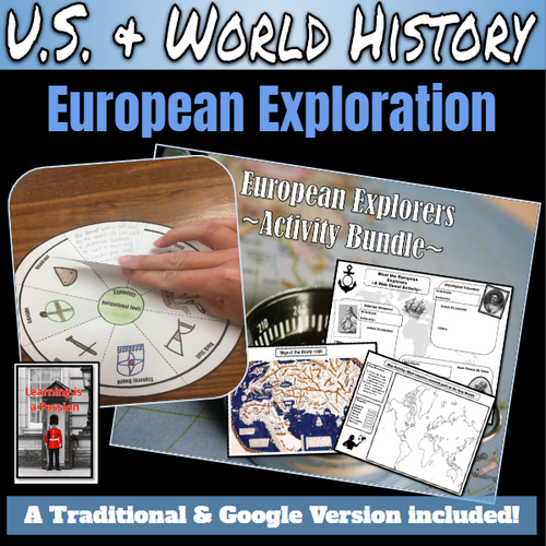 World History: European Exploration | Student Activities | Distance ...