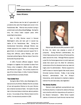 Biography: James Monroe