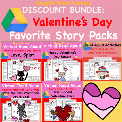 Discount Bundle- Valentines Day Read alouds - Digital Version