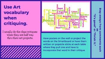 Art class reflections, 10 critique activities for evaluating artwork ...