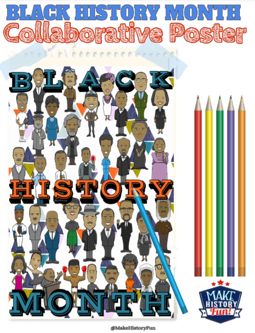 Black History Month Collaborative Poster