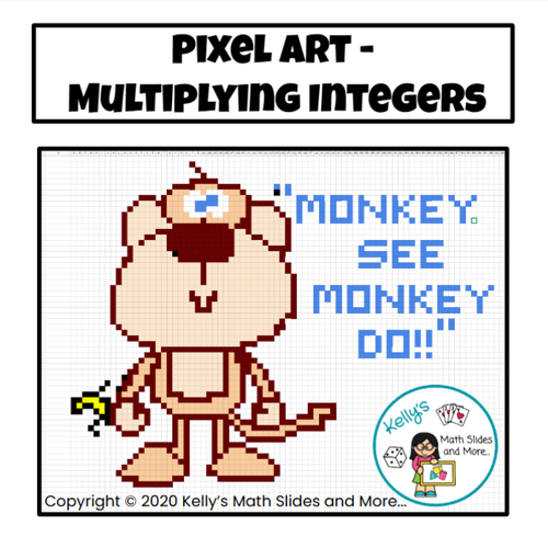 Pixel Art - Integer Multiplication