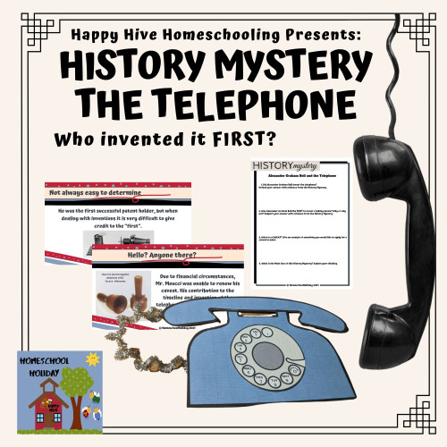 Alexander Graham Bell & the Invention of the Telephone Writing activity ...
