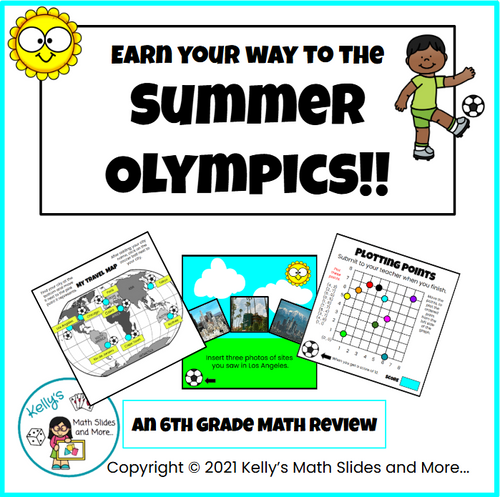 6th Grade Thematic Unit - End of Year - Summer Olympics