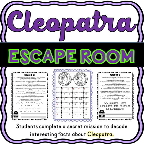 Cleopatra ESCAPE ROOM! - Amped Up Learning