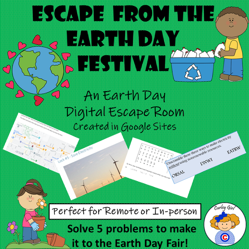Escape from the Earth Day Festival Digital Escape Room