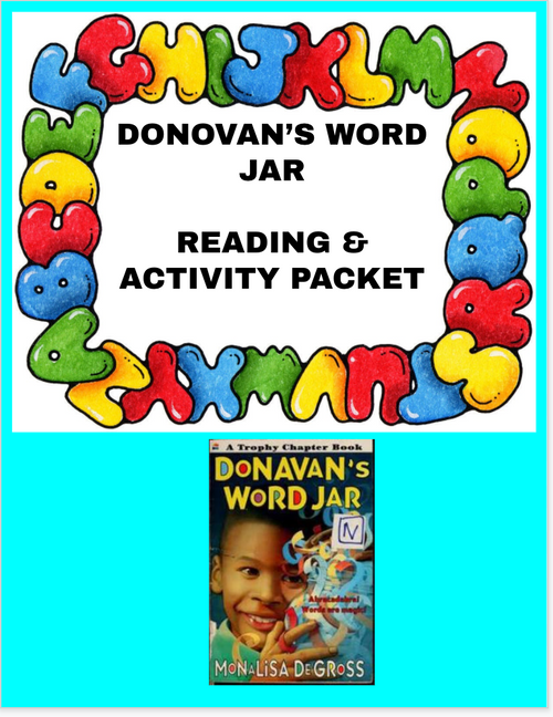 DONOVAN'S WORD JAR READING & ACTIVITY PACKET