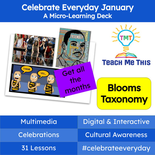 January Celebrate Everyday Calendar