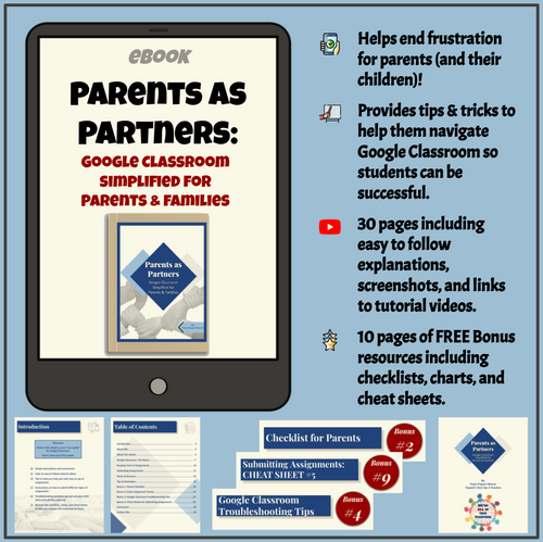 Parents as Partners: Google Classroom Simplified for Parents & Families ...