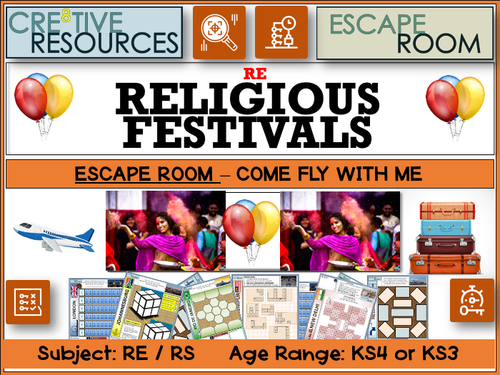 Religious Festivals Escape Room - Amped Up Learning