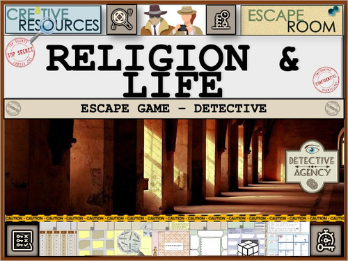 Religion and Life Escape Room - Amped Up Learning