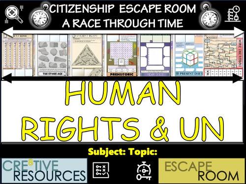 Human Rights and the United Nations Escape Room - Amped Up Learning