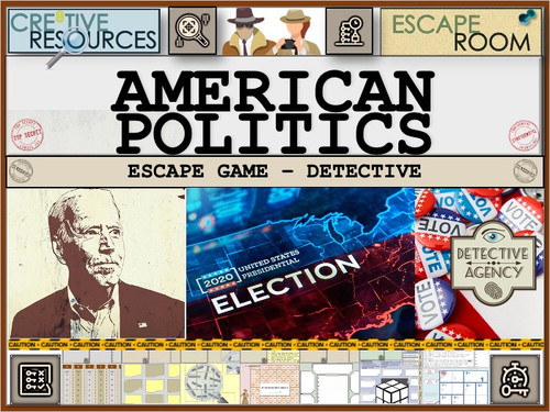 American Politics Escape Room - Amped Up Learning