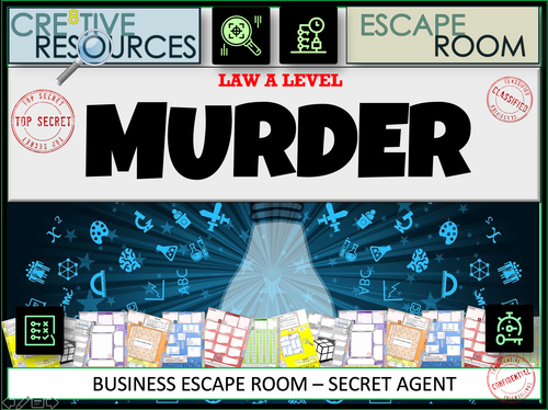 Murder and the Law Escape Room - Amped Up Learning