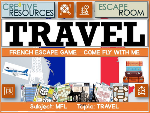 Travel French Escape Room - Amped Up Learning