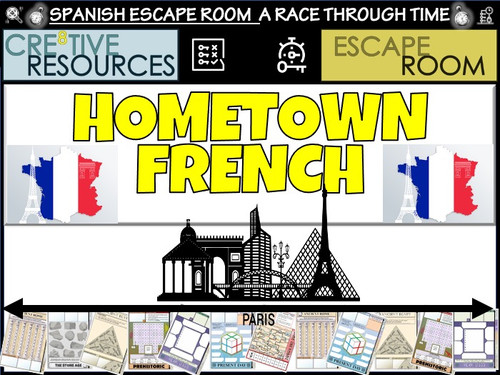 Hometown French Escape Room - Amped Up Learning