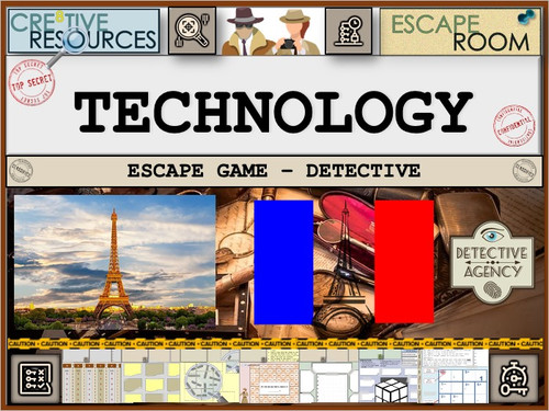 Technology French Escape Room - Amped Up Learning