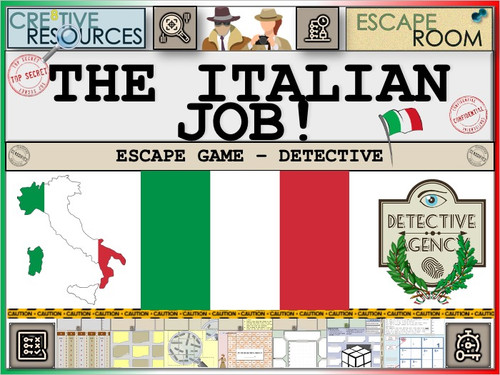 Italian Escape Room - Amped Up Learning