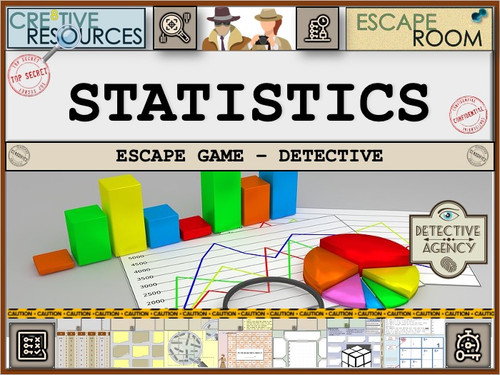 Statistics - Maths Escape Room - Amped Up Learning
