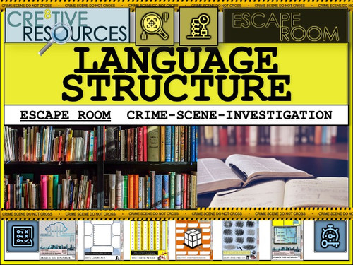 Language Structure Escape Room - Amped Up Learning