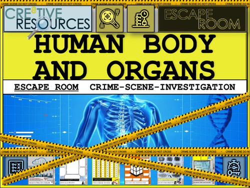 Human Body and Organs - Science Escape Room - Amped Up Learning