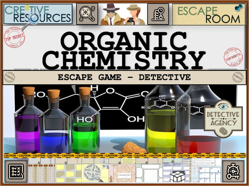 Organic Chemistry - Science Escape Room - Amped Up Learning
