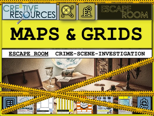 Grids and Maps - Geography Escape Room