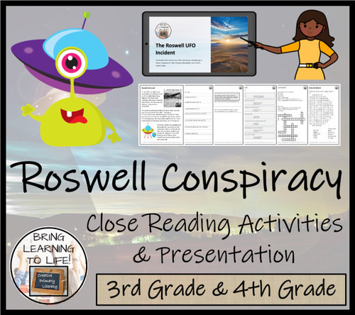 3rd and 4th grade Close Reading Activity