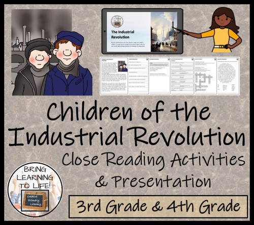 3rd and 4th grade Close Reading Activity