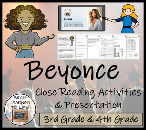 3rd and 4th grade Close Reading Activity