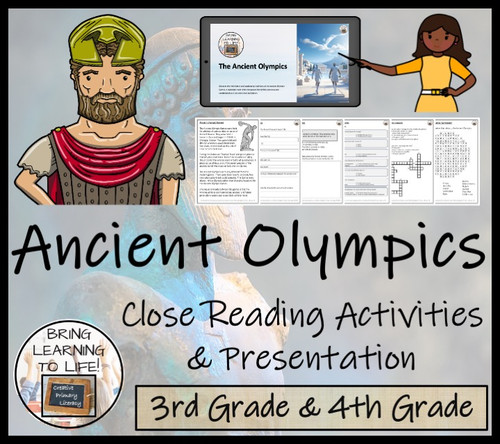 3rd and 4th grade Close Reading Activity