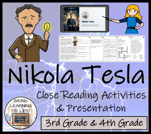 3rd and 4th grade Close Reading Activity