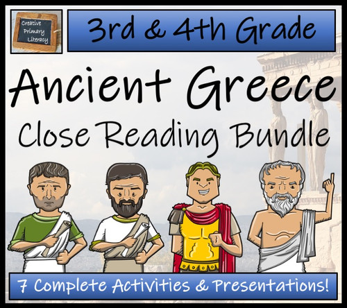 3rd and 4th grade Close Reading Activity