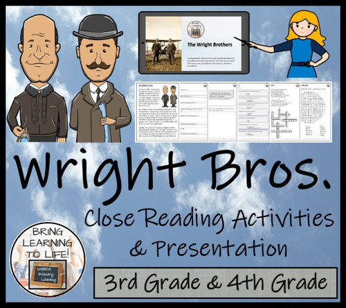 3rd and 4th grade Close Reading Activity